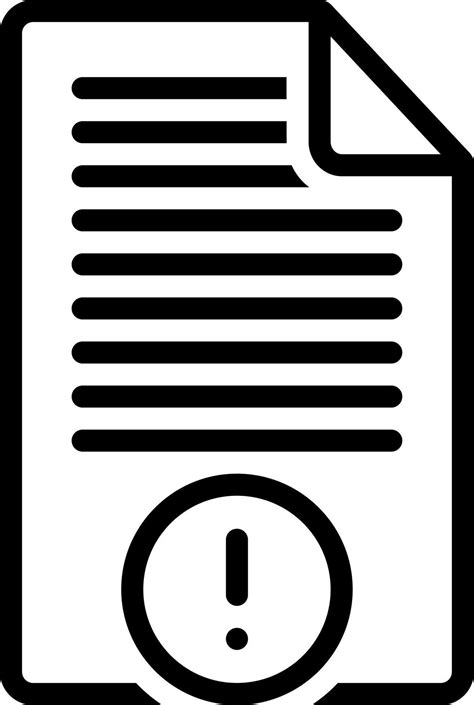 Line Icon For Exception 17134236 Vector Art At Vecteezy