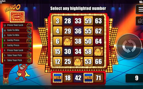 New Slingo Game Slingo Press Your Luck Slingo Blog Slingo Official