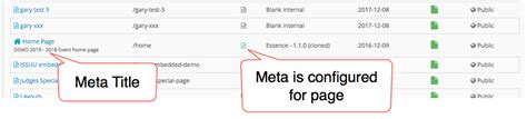 Meta Data And SEO For Sites And Pages Evessio Knowledge Base