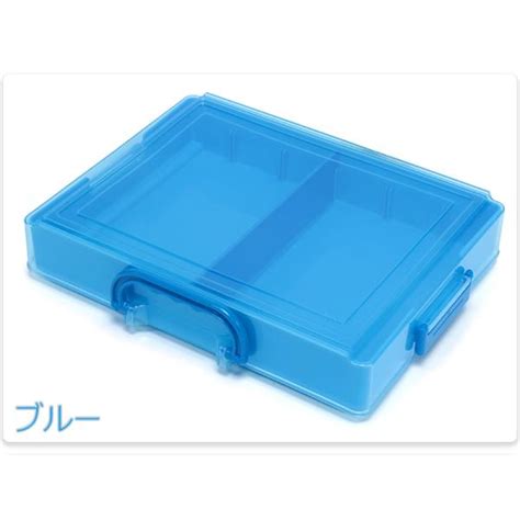 クツワ お道具箱 プラスチックケース 透明 小物ケース A4 学校 学童 小学生 男子 女子 男女兼用学校 お道具箱 Bx018