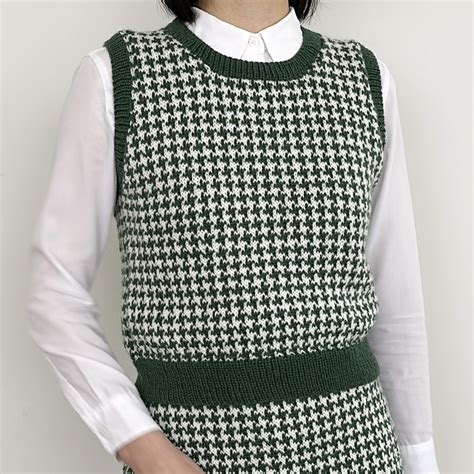 대바늘 도안 오늘하운드투스체크베스트 도안 오늘니트