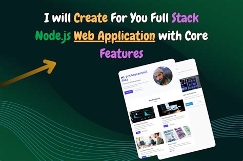 build for you full stack web application using nodejs html css