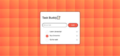 Github Km Jstask Buddy Its All About Keeping Tasks Organized And