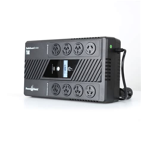 PowerShield PSG1000 Safeguard UPS 1000VA 600W Line Interactive Hot Swappable Battery 345mm