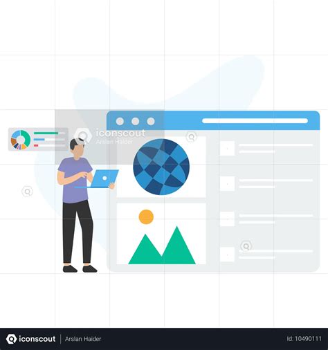 Man Using Web Browser Animation Free Download Business Animations Iconscout