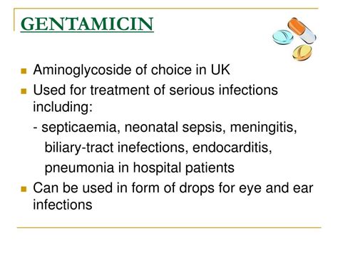 Ppt Drugs Magnesium Sulphate Gentamicin Amoxicillin And Cefuroxime
