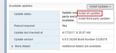 Upgrade Vmware Vcenter Vcsa Appliance To 6 0 U3b Virtualization Howto