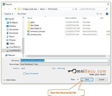How To Recover An Excel File Using Autorecover