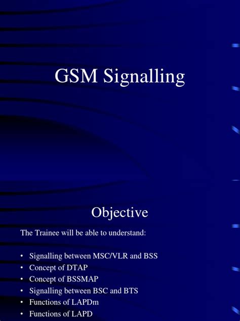 Gsm Signalling Pdf Internet Protocols Computer Architecture