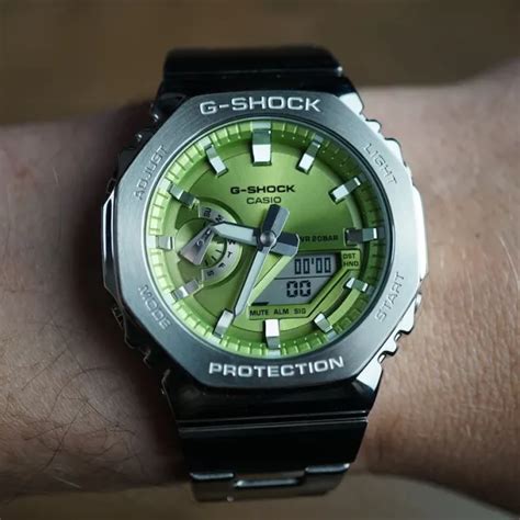 A Dash Of Pistachio Hands On With The G Shock Gm 2110d 3a Watchtime
