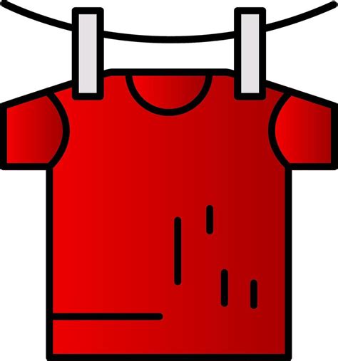 Drying Line Filled Gradient Icon 42180709 Vector Art At Vecteezy