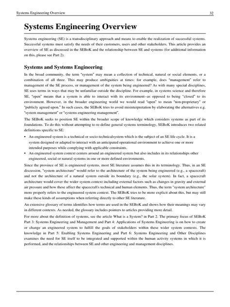 system engineering broad pdf systems engineering system