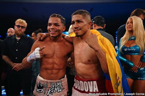 Boxing Results Yankiel Rivera And Angelino Cordovas Messy Title Fight Ends In A Majority Draw