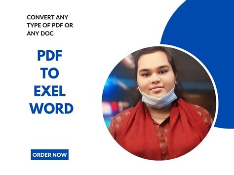 Accurately Retyping Pdf To Word Excel Conversion Works Upwork