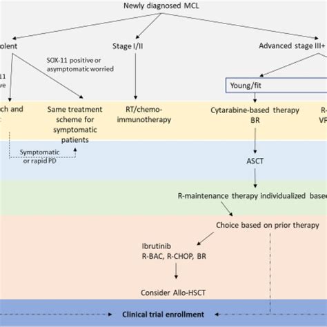 Lugano Classification For Mantle Cell Lymphoma Staging Download Scientific Diagram