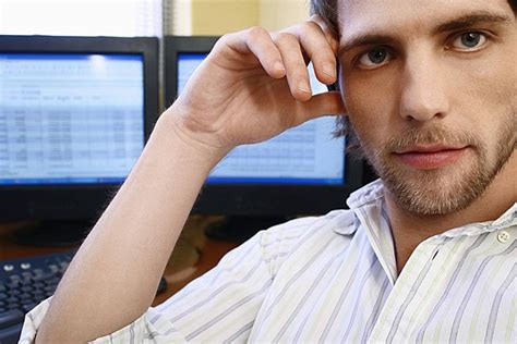 Man Using Computer Male Illustration Phone Vector Male Illustration Phone PNG And Vector With