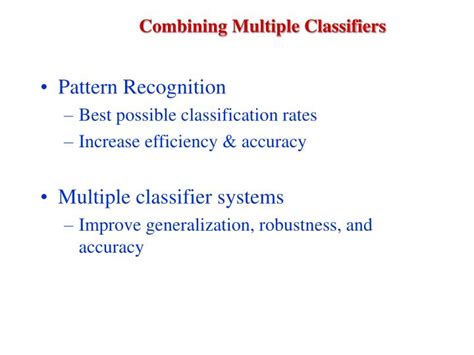 Ppt Combining Multiple Classifiers Powerpoint Presentation Free