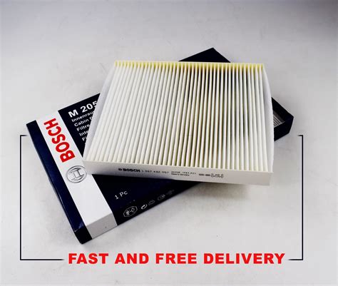 GENUINE BOSCH INTERIOR AIR FILTER FOR SEAT IBIZA VW SKODA FABIA ...
