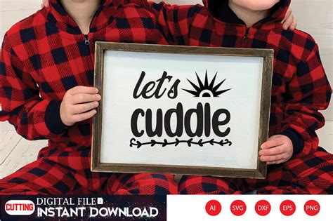 Lets Cuddle Graphic By Svg Design Shop · Creative Fabrica