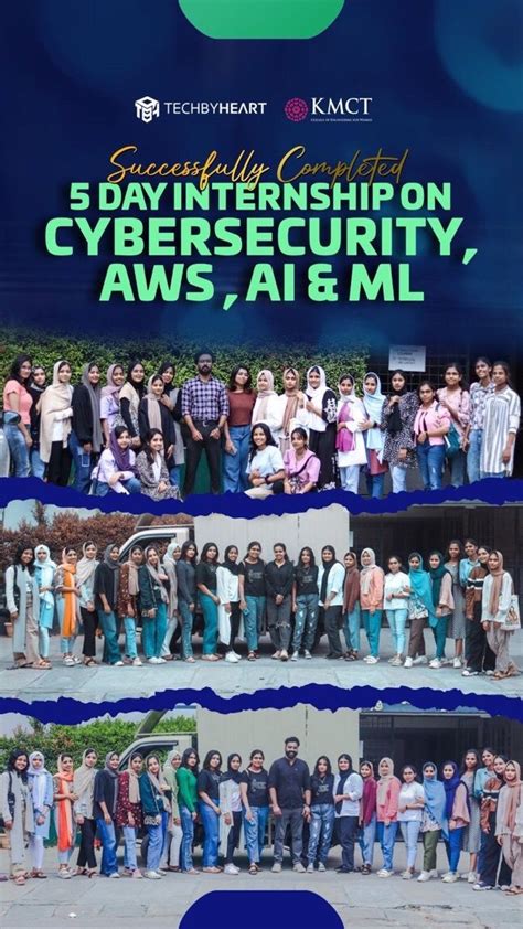 Fathima Shifana On Linkedin Internship Cybersecurity Aws Ai Ml Tech Techbyheart