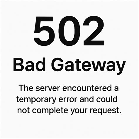 How To Fix A 502 Bad Gateway Error Buddyx Theme