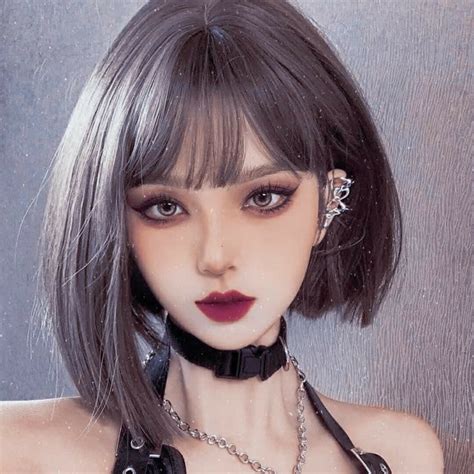 Épinglé Par Teddy Beh Sur Head Reference Coiffure Et Beauté Visage De Femme Coiffure