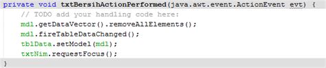 Netbeans Tutorial Komponen Model Informatika