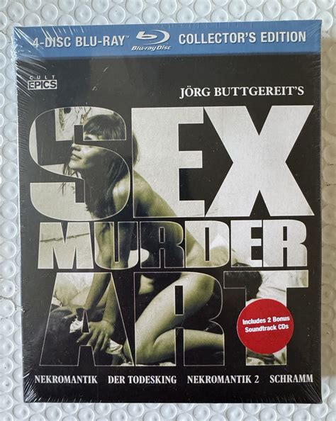 Sex Murder Art Films Of Jörg Buttgereit Blu Ray 1987 Brand New