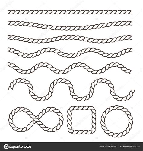 Vector Rope Border
