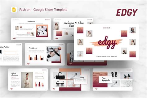 Google Slides Template Edgy Graphic By SlideThrive Creative Fabrica