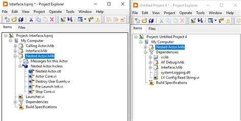 LabVIEW AF Abstract Message In LabVIEW Actor Framework Yangs Site