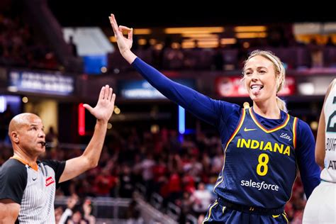 Watch Fever Star Sophie Cunningham Goes Viral For Celebrating Dominant