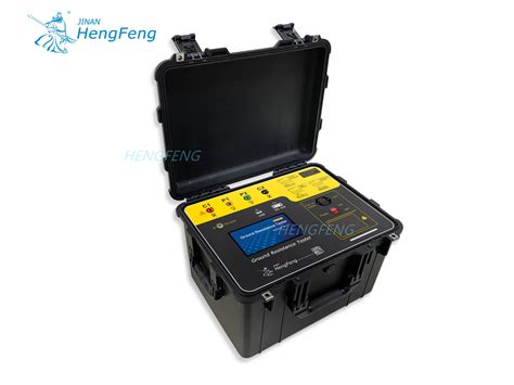Variable Frequency Ground Continuity Step Voltage Ground Network Grid Earth Resistance Tester