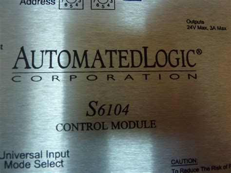 automated logic control module s6104 appears new 24313 ebay