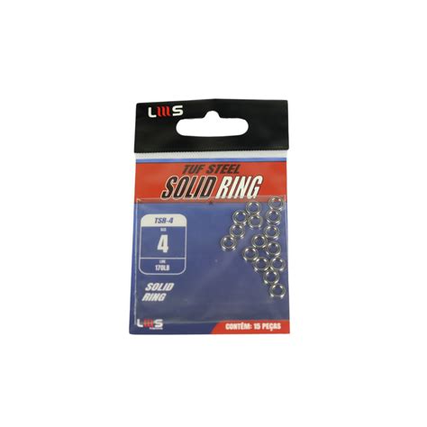 Tuf Steel Solid Ring Lms Pesca Esportiva