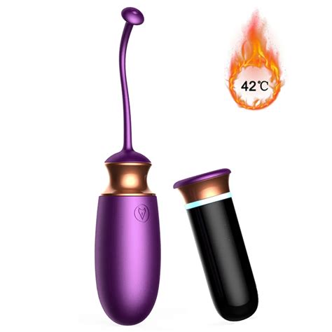 Charging Wireless Remote Heating Vibrating Eggs 10 Mode Powerful Vibrators Vaginal Balls Sex