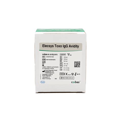 Toxo Igg Avidity Elecsys E2g 100