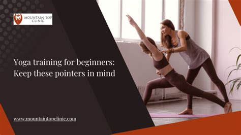Yoga Training For Beginners Keep These Pointers In Mind