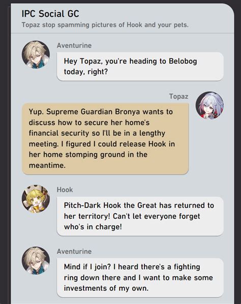 Hook Gets Adopted Pt4 Rhonkaistarrail