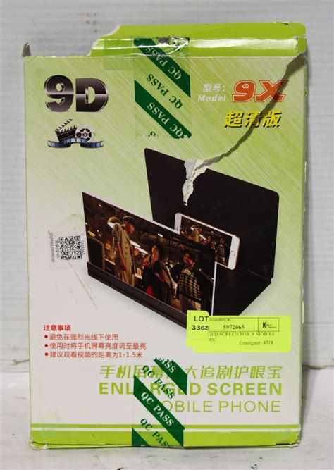 Enlarged Screen For A Mobile Phone 9x