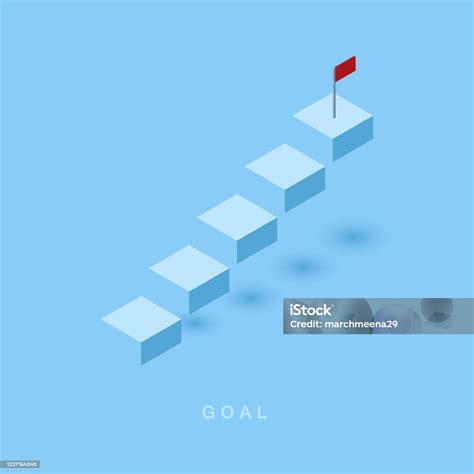 설계 개념을 늘리거나 늘리는 것입니다 큐브 블록 계단 이동 단계는 대상에 성장 성공 성취 또는 목표 비즈니스 동기 부여 인포그래픽 요소 3d 차원 아이소메트릭 벡터