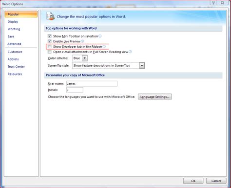 How To Create Macros In Word 2007