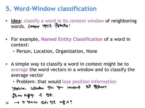 Cs224n Lecture 3 Word Window Classification Neural Networks And