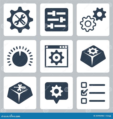 Settings Icon Vector