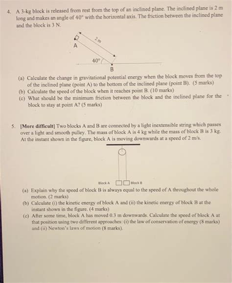 solved take g 9 81 m s2 you should scan your work into a