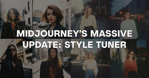 🎨 midjourney s massive update style tuner
