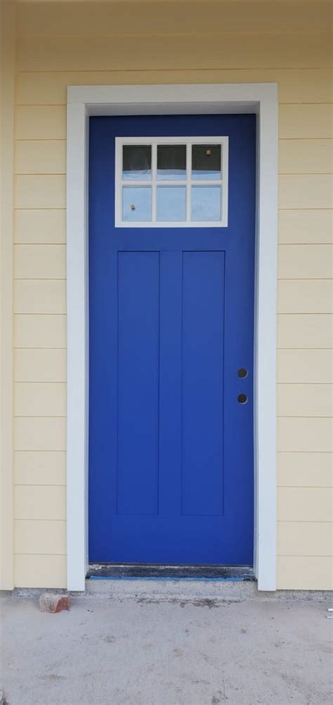 Frank Blue Front Door By Sherwin Williams