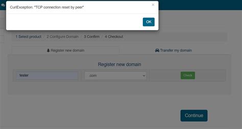 Fatal Bug Curlexception Tcp Connection Reset By Peer And Other