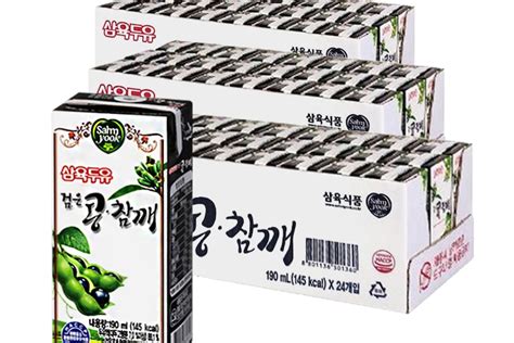 우유·두유 검은콩 참깨 두유 190ml 72팩 오늘의집 쇼핑