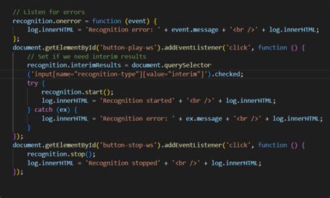 Web Speech Api To The New Blog
